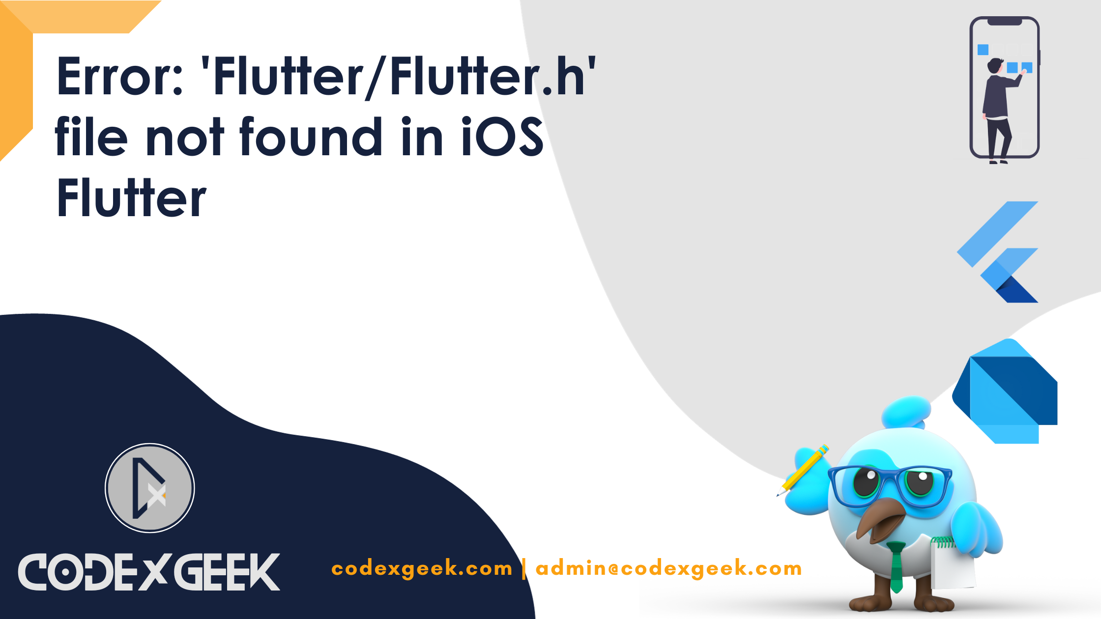 Error Flutter Flutter H File Not Found In Ios Flutter